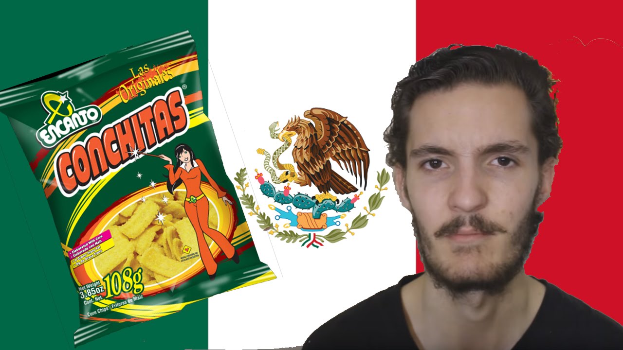 Eating Mexican Encanto Conchitas & La Botanera Salsa - YouTube