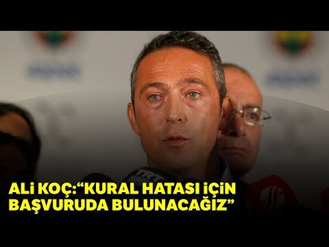 Ali Koç'tan Sert Çıkış: \