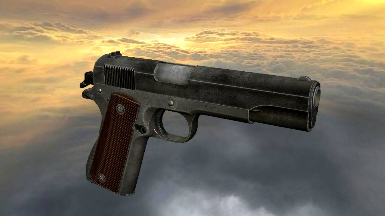 M1911 A1 (full disassembly and operation) - YouTube