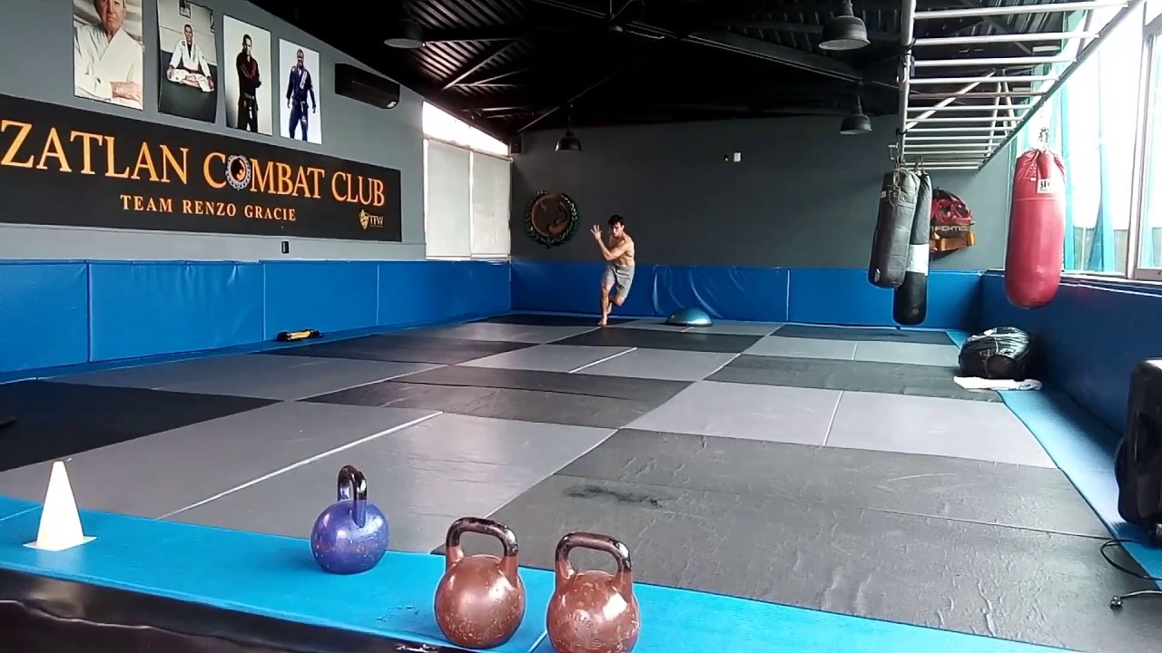 5 min MMA cardio workout - YouTube
