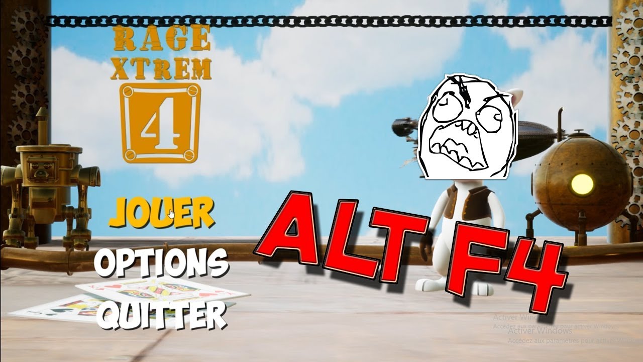 Rage Xtrem 4 I ALT F4 !!! Rage Quit !! - YouTube