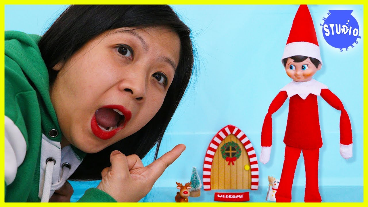 Elf on the Shelf IS BACK! Ryan's Mommy gets PRANKED by ELF on the SHELF ...