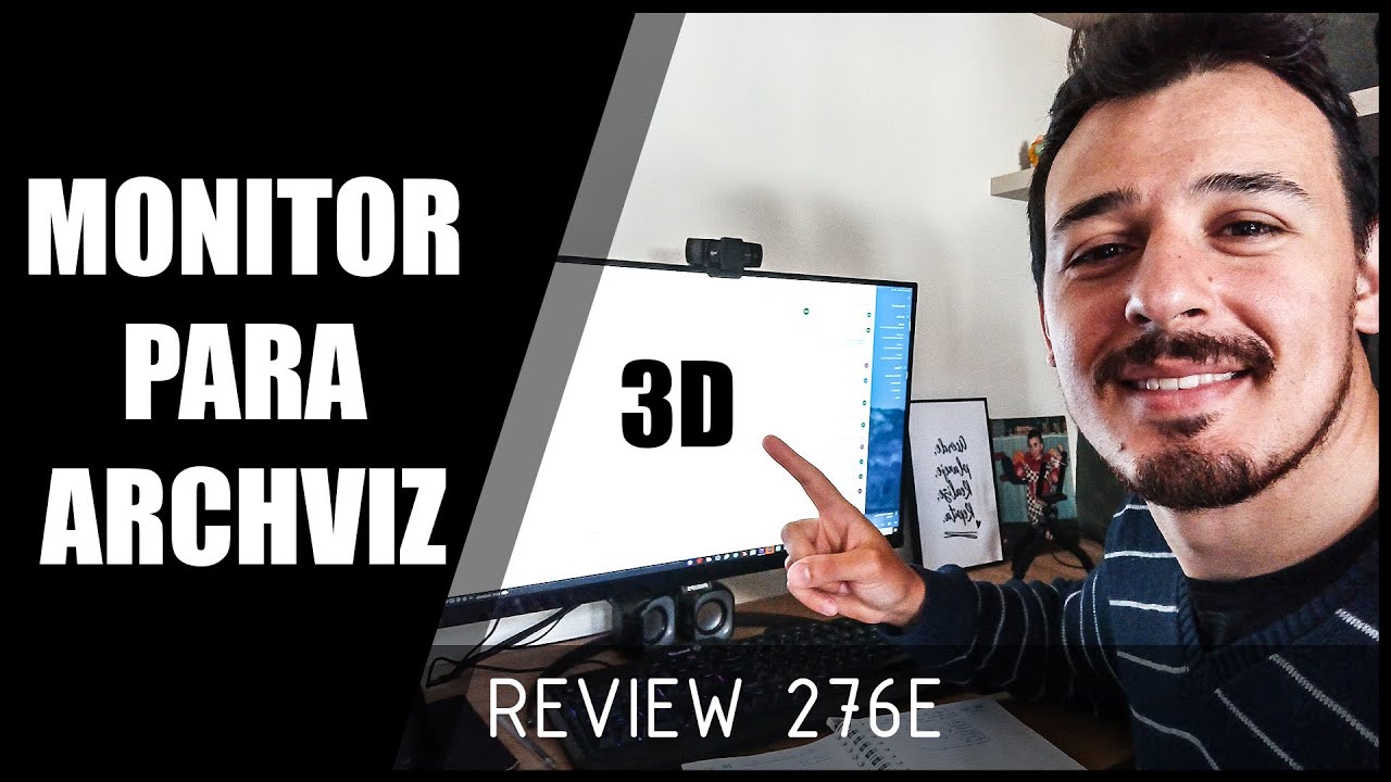 MONITOR PARA 3D (O QUE VOCÊ PRECISA SABER) - Review rápido do Monitor ...