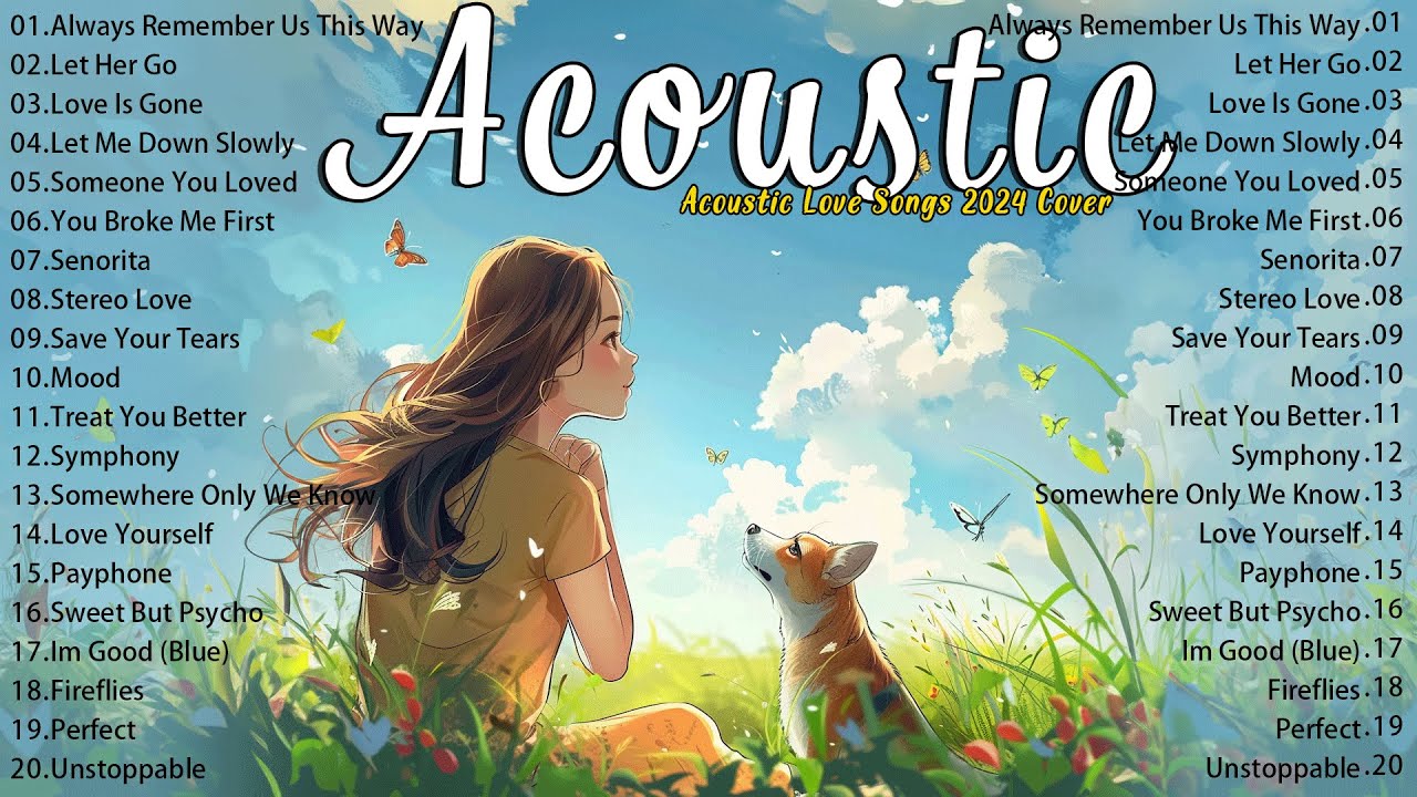 Top Viral Acoustic Love Songs Right Now 🦋 Chill English Acoustic Songs ...