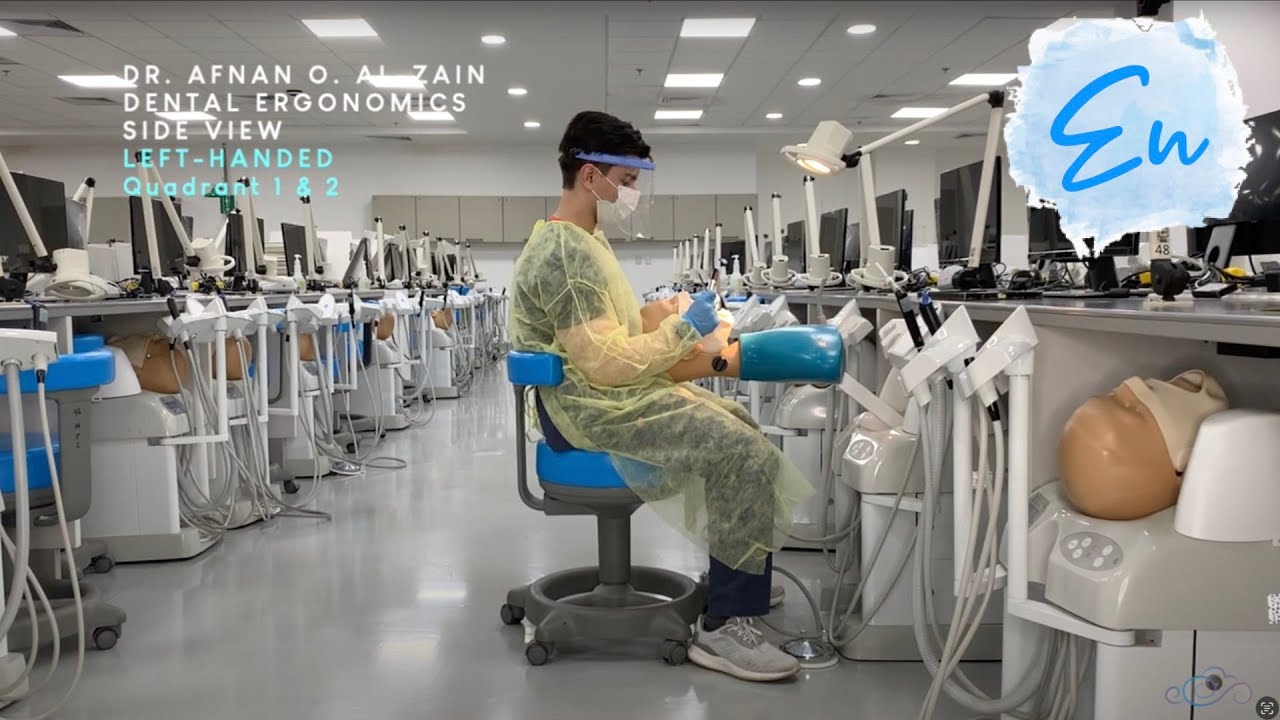 Dental ergonomics – Side View (Left-handed) - Preclinical Operative ...