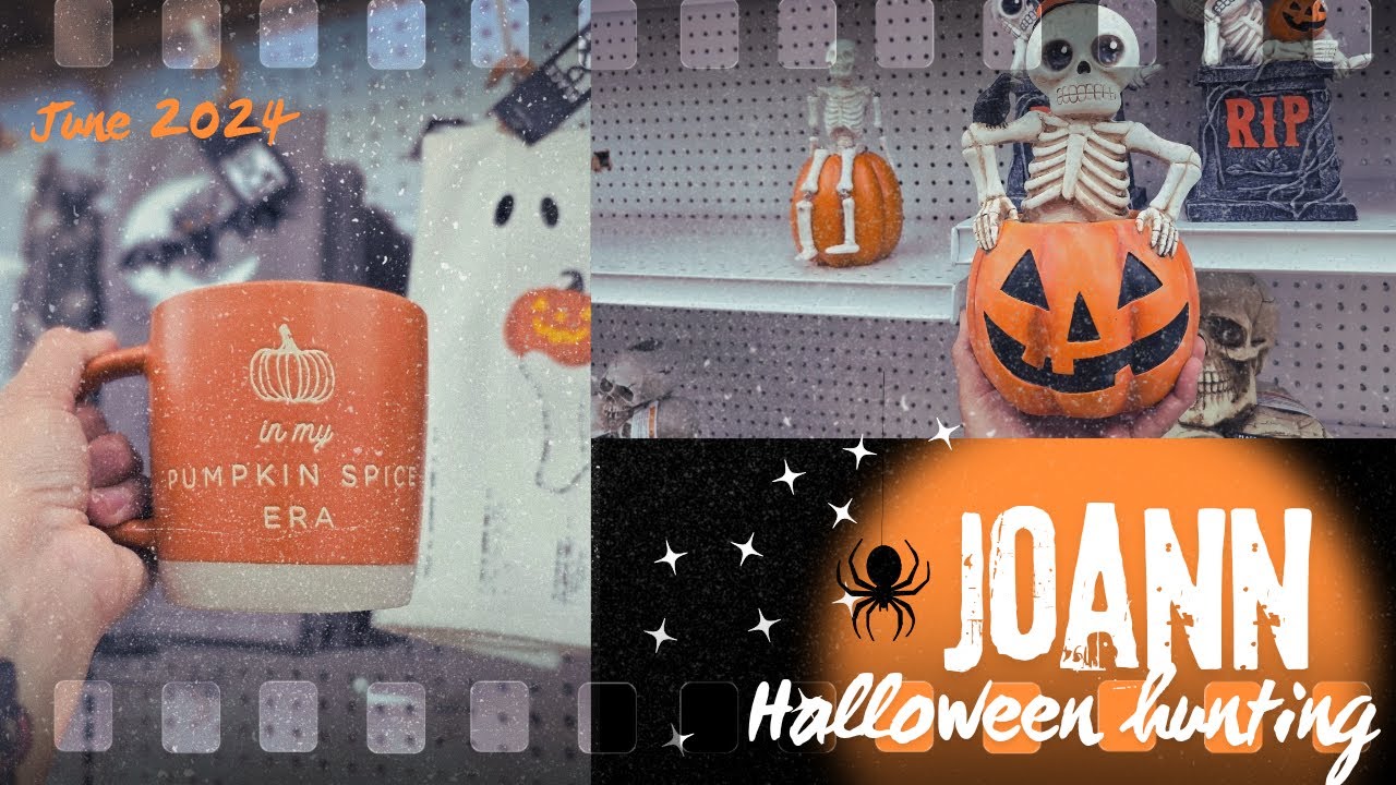 Halloween hunting in June 2024! Massive code orange at Joann's - YouTube