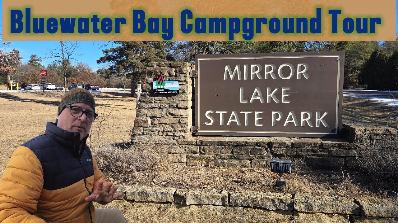 Mirror Lake State Park Bluewater Bay Full Campground Walking Tour. Edge ...