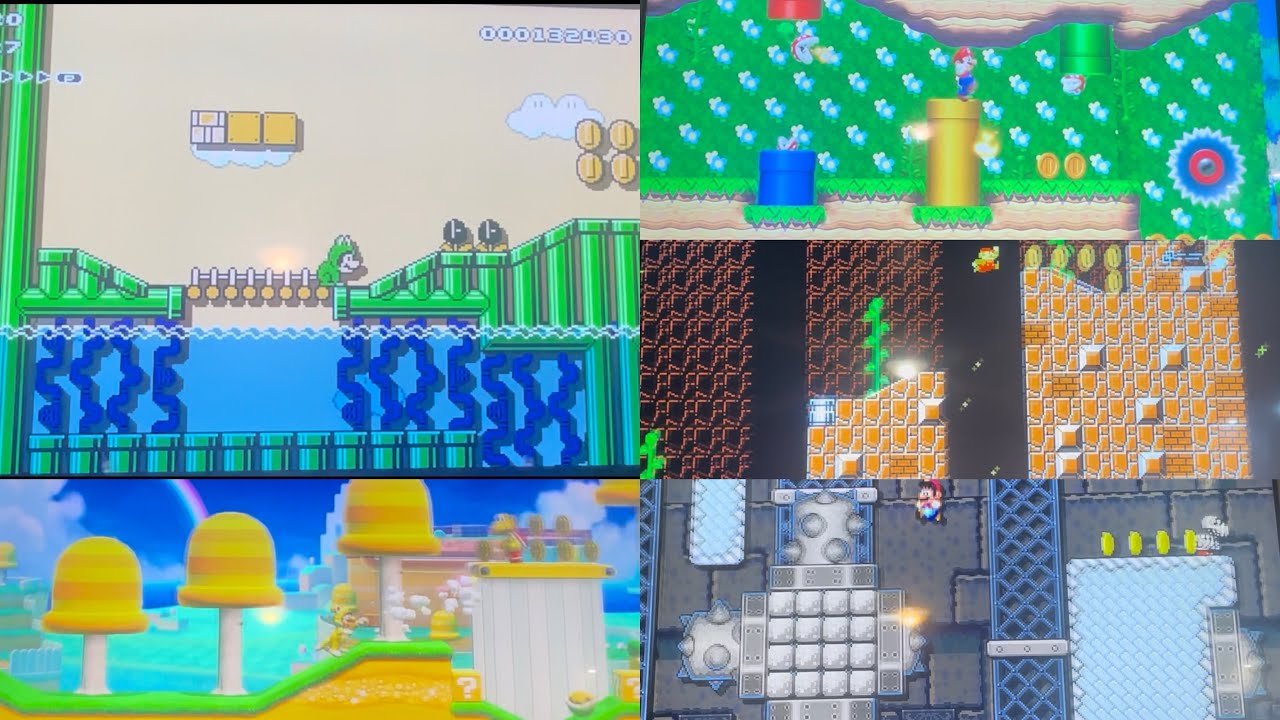 Super Mario Maker 2: Super World Showcase (Part 1) - YouTube