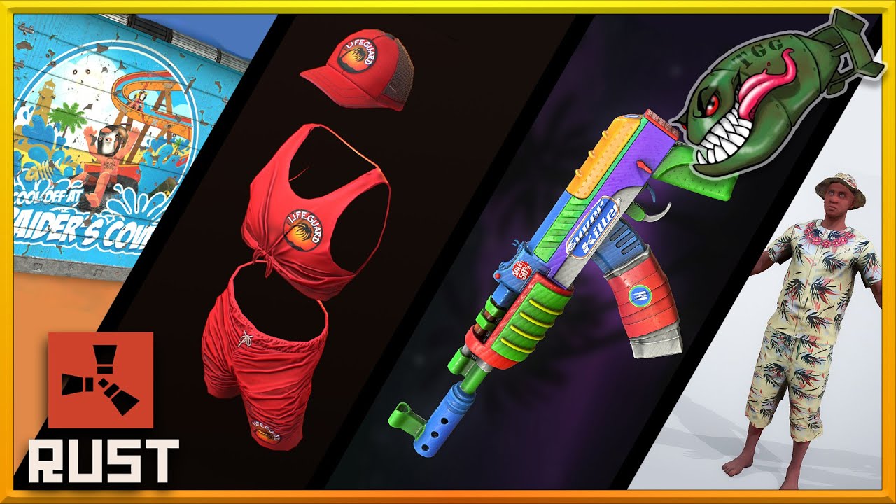 Rust Top Skins | Summer DLC Theme Week #98 (Rust Skin Picks) - YouTube