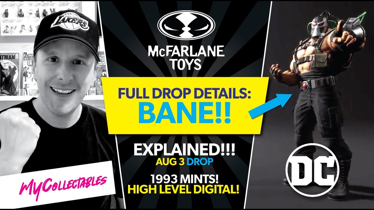 McFarlane's BANE Digital Collectible Drop EXPLAINED! Full Details and ...