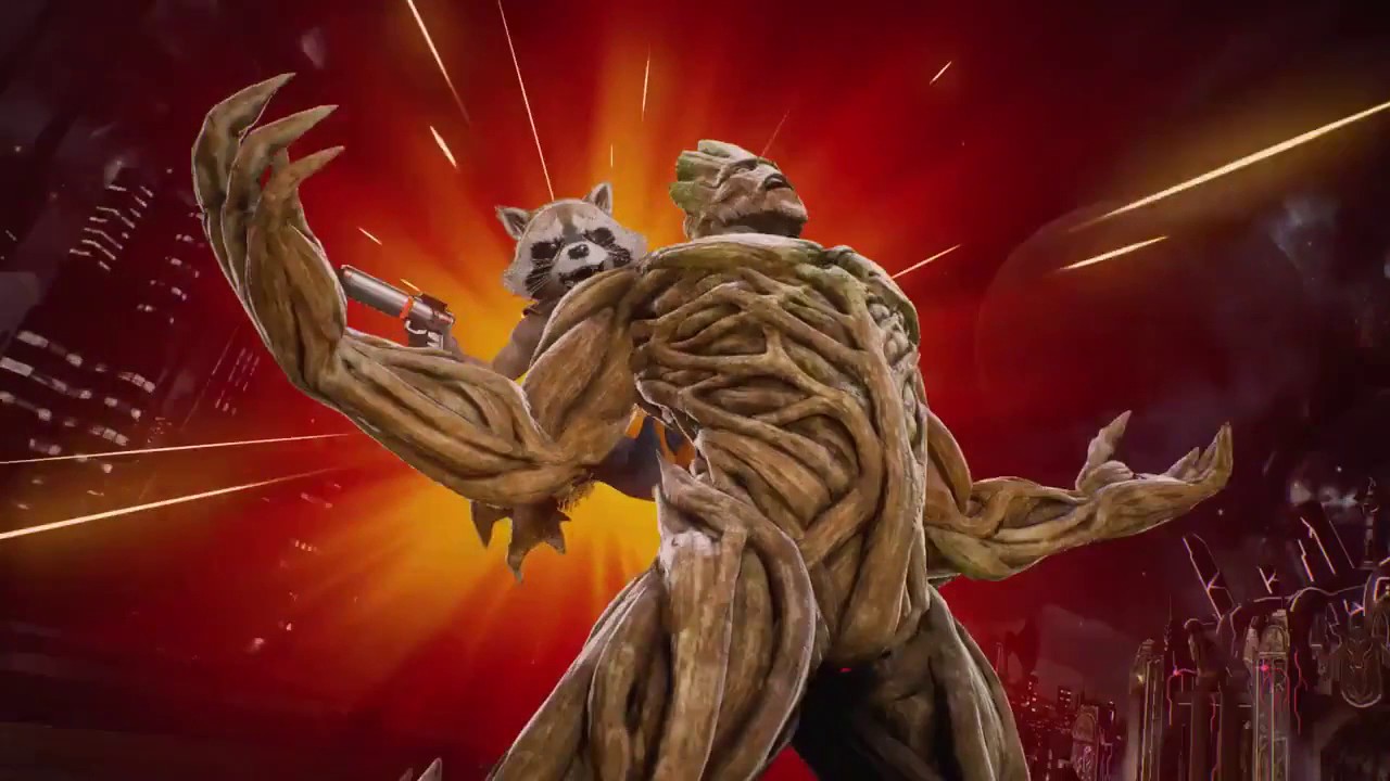 Marvel vs Capcom Infinite: Rocket e Groot!!! - YouTube