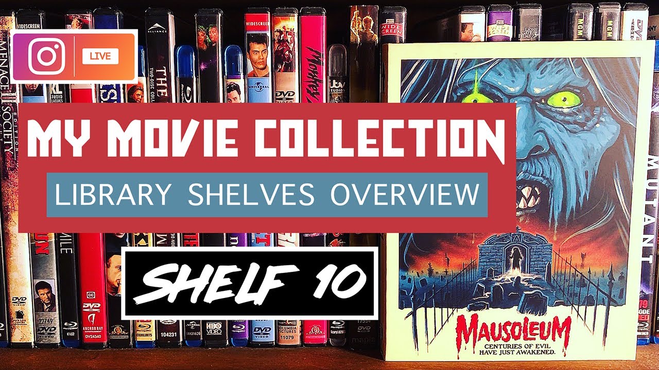 MY ENTIRE MOVIE COLLECTION! | One Library Shelf At A Time | Shelf ...