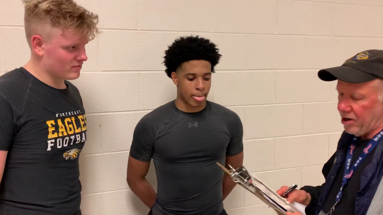 Northeast basketball Stephan Haley and Jaylin Albury 01/03/20 - YouTube