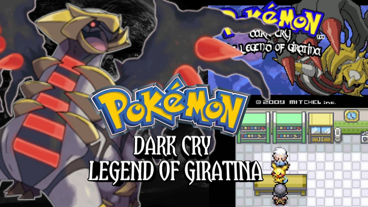 Pokemon Dark Cry - Legend Of Giratina : A GBA Rom Hack with New Region ...