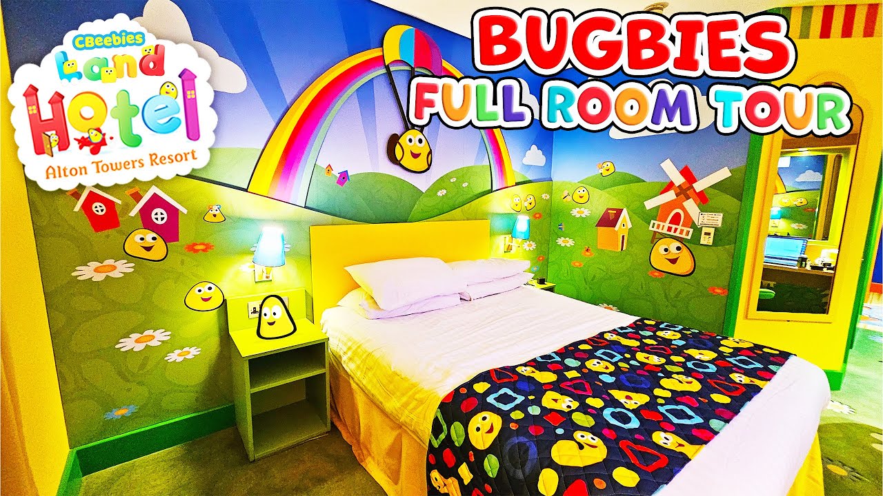 Bugbies Room Tour | CBeebies Land Hotel | Alton Towers (Nov 2024) [4K ...