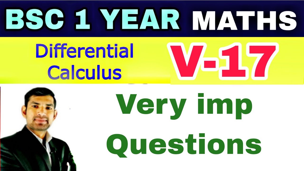 BSc Math 1 year || Differential Calculus - YouTube