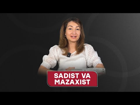Sadist va Mazaxist toifa insonlar