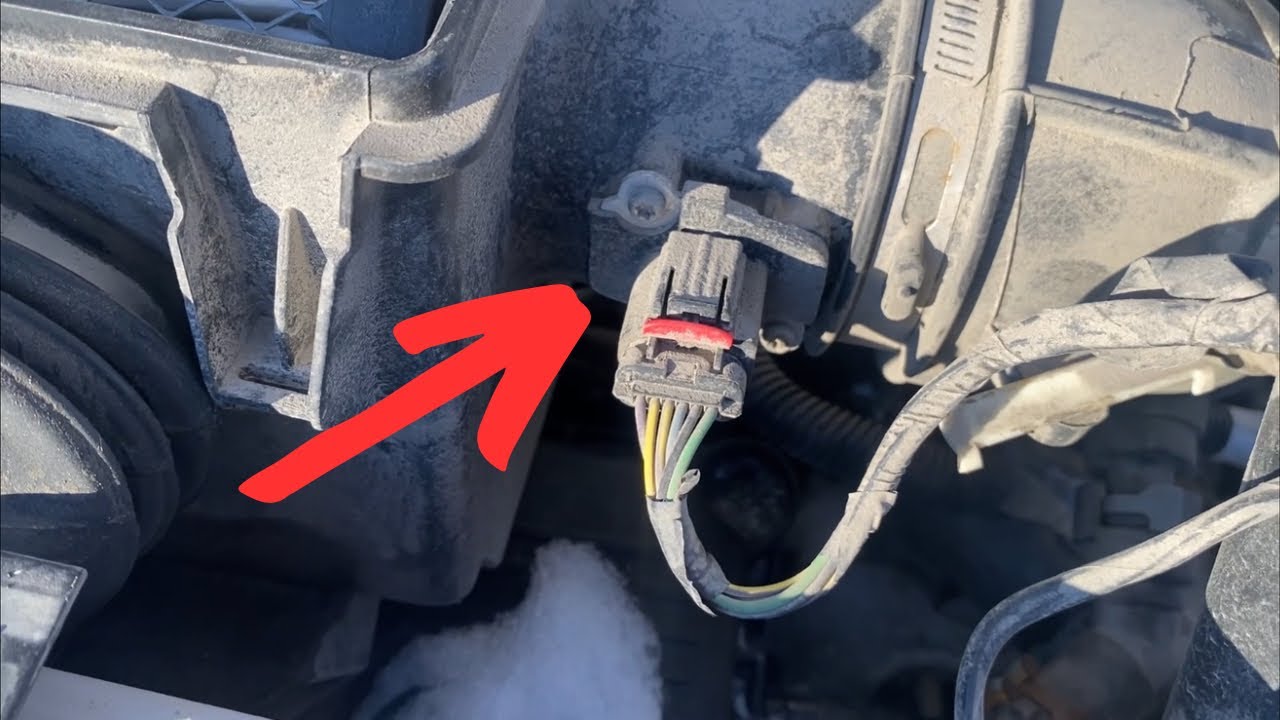 Mass Air Flow (MAF) Sensor Ford Escape 3.0L 2008-2012 Location and ...