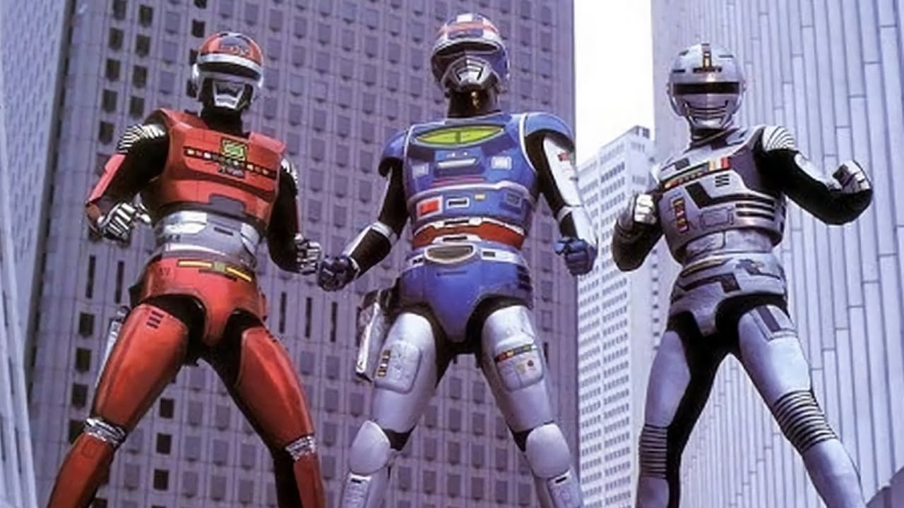 The Three Space Sheriffs - Gavan, Sharivan, Shaider Great Gathering ...