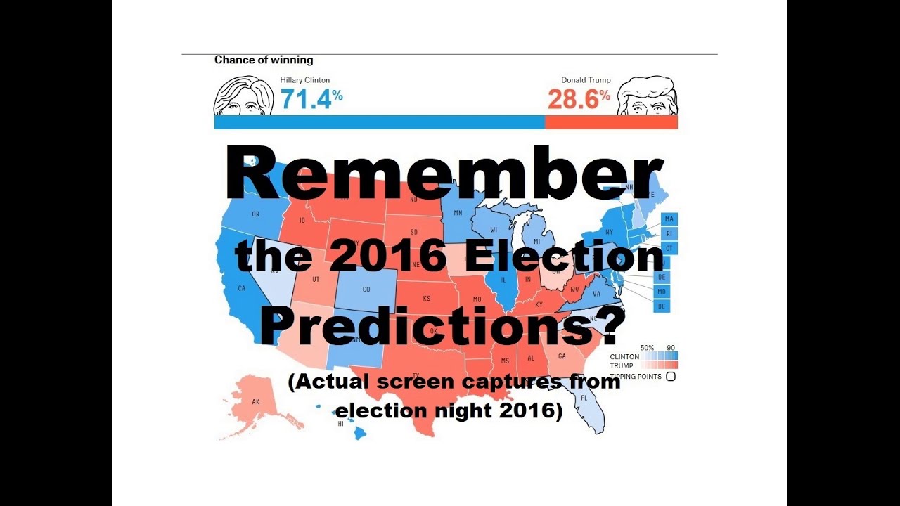 Remember the 2016 US Election Predictions? - YouTube