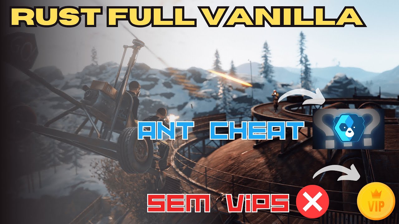 [RUST VANILA] - SERVIDOR VANILLA SEM VIP VERSÂO 2275 2023/2024 - YouTube