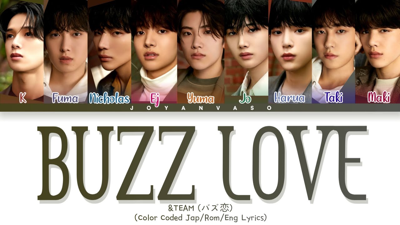 &TEAM (バズ恋) - "BUZZ LOVE" Color Coded Jap/Rom/Eng Lyrics - YouTube