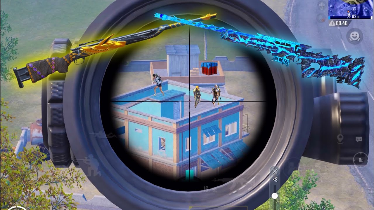Omg😱REALLY MY BEST SNIPER GAMEPLAY in SPIDER-MAN MODE🥵PUBG Mobile - YouTube