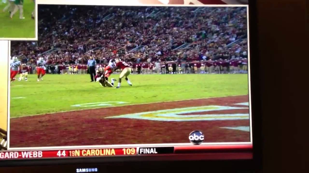 Nigel Bradham hits LaRon Byrd - YouTube