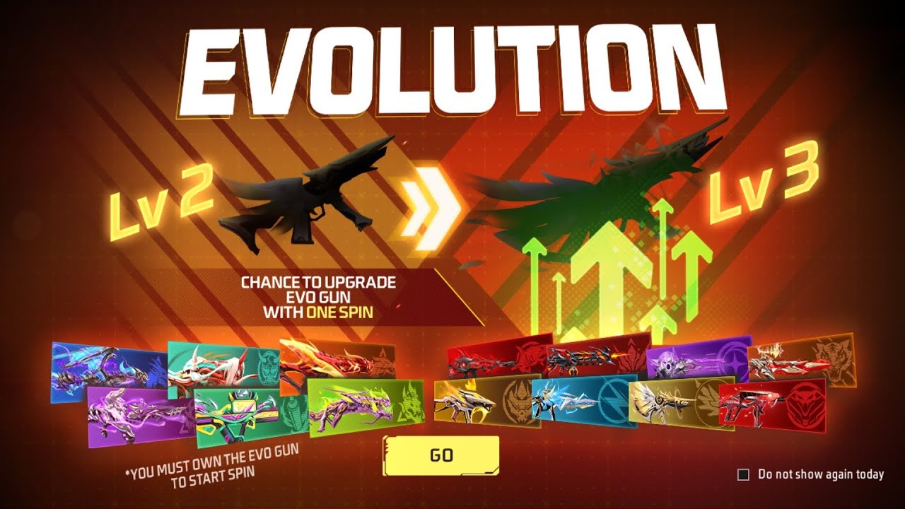 Free Fire New || EVOLUTION || in game 🎯🎮.......!! - YouTube