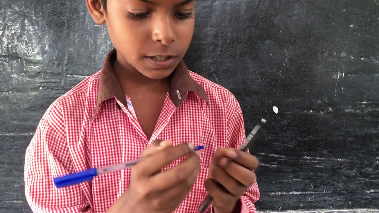 Why the pen without cap is rotating ? - YouTube