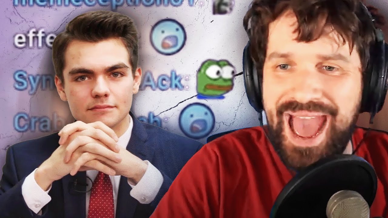 Destiny Gets TRIGGERED By Nick Fuentes & His Own Chat - YouTube