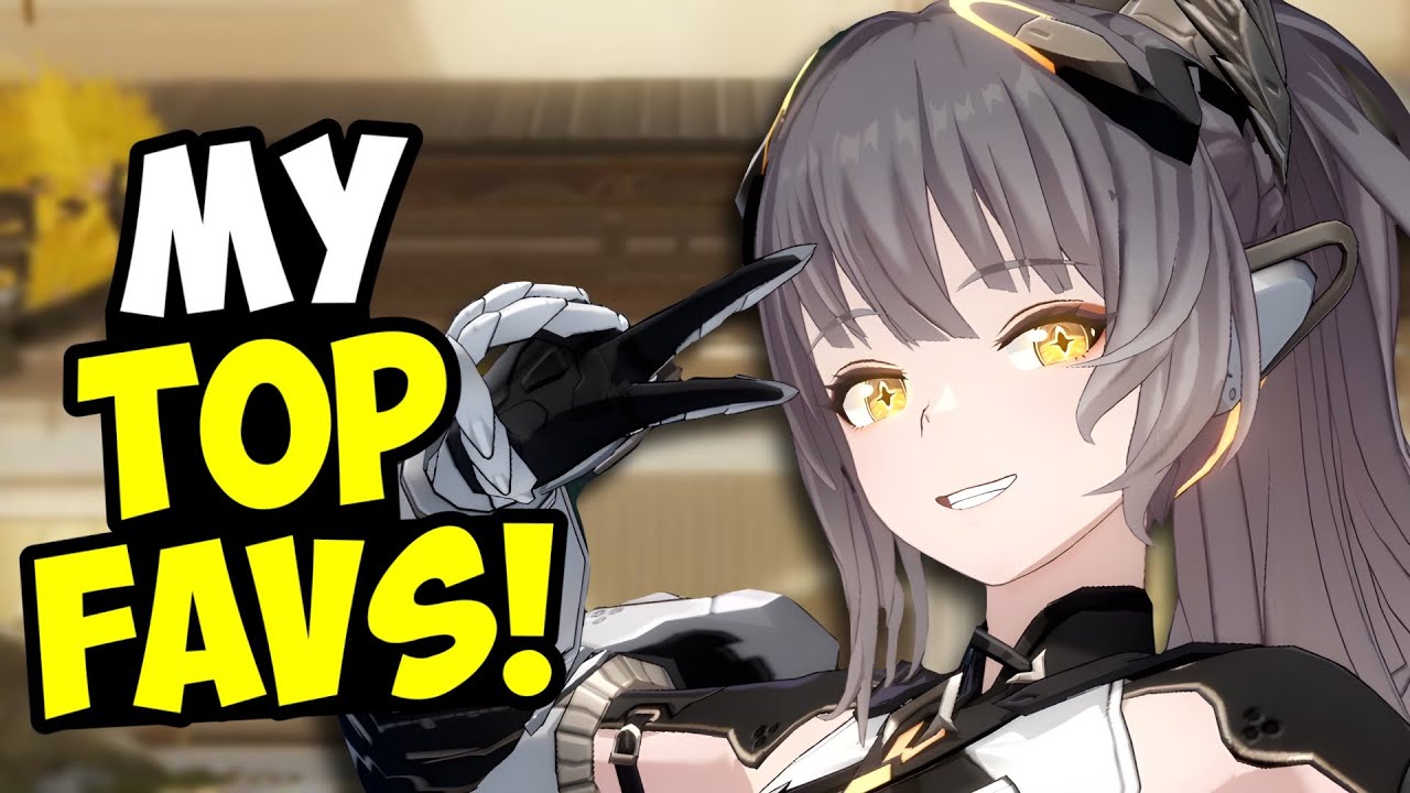 My Top 5 FAVOURITE PGR Characters! - YouTube
