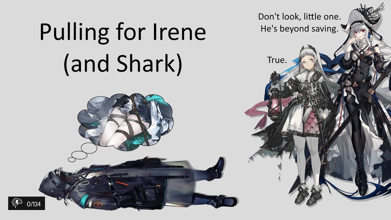 Arknights - 0 sanity doctor has lucky pulls - Irene and Specter banner (Stultifera Navis) - YouTube