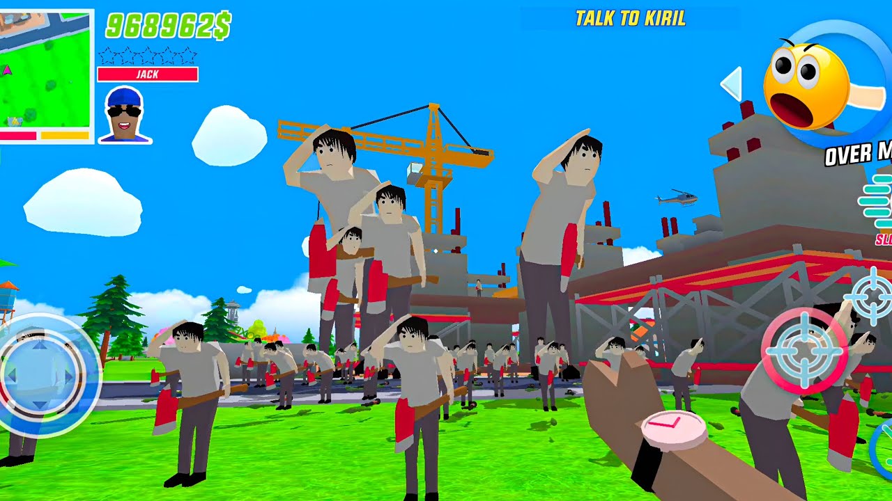 Jack Spawns UNLIMITED Chad Characters in Dude Theft Wars - YouTube