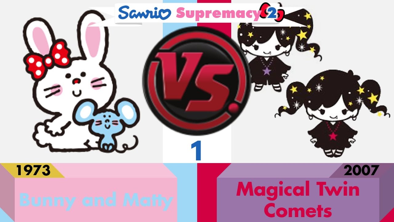Sanrio Supremacy: S2E1 - Bunny and Matty vs. Magical Twin Comets - YouTube