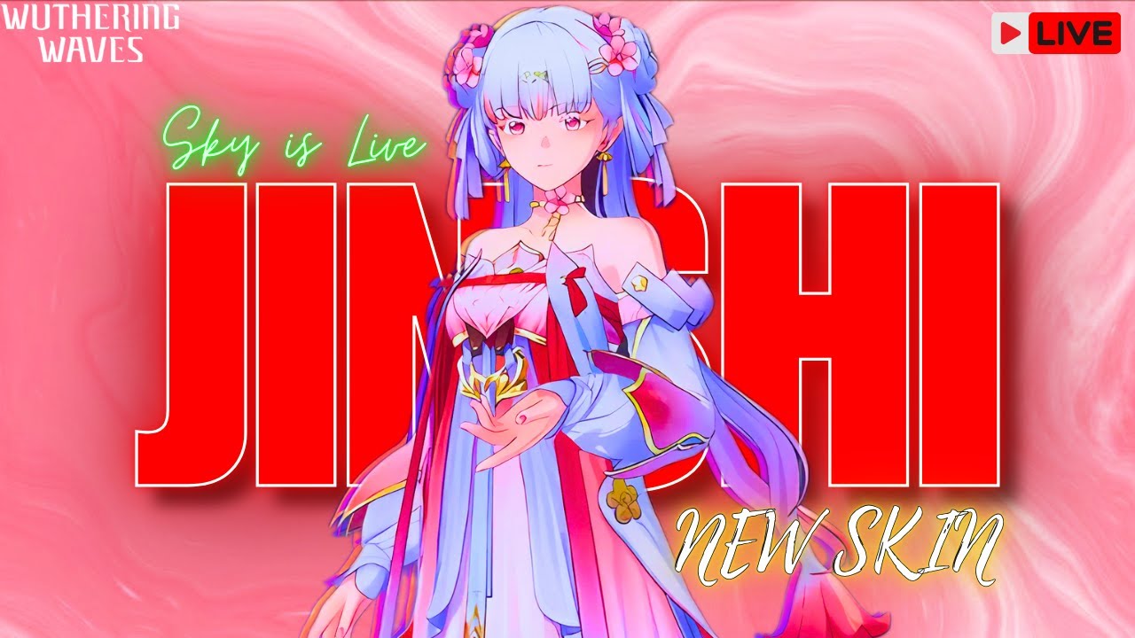 🔴Jinshi new skin is here!! + gacha react | 6 more days for 2.0 | # ...