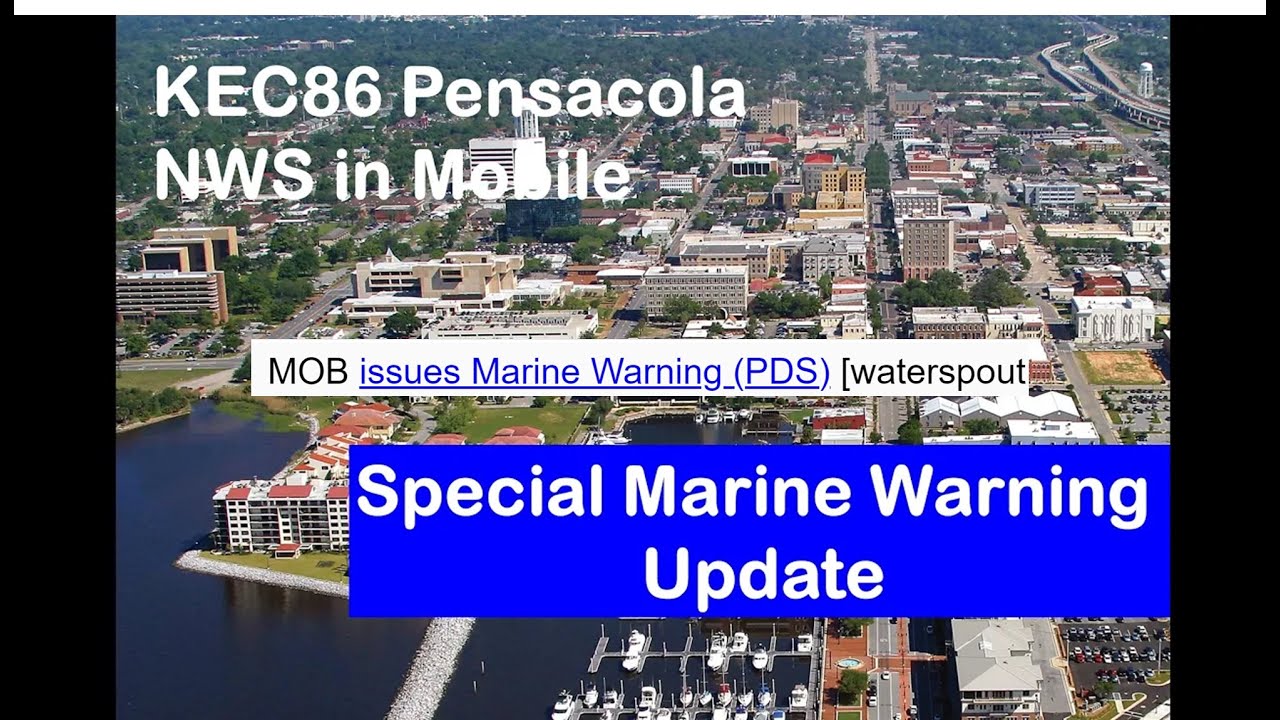 EAS Scenario #1: A typical Special Marine Warning (SMW) that turned ...