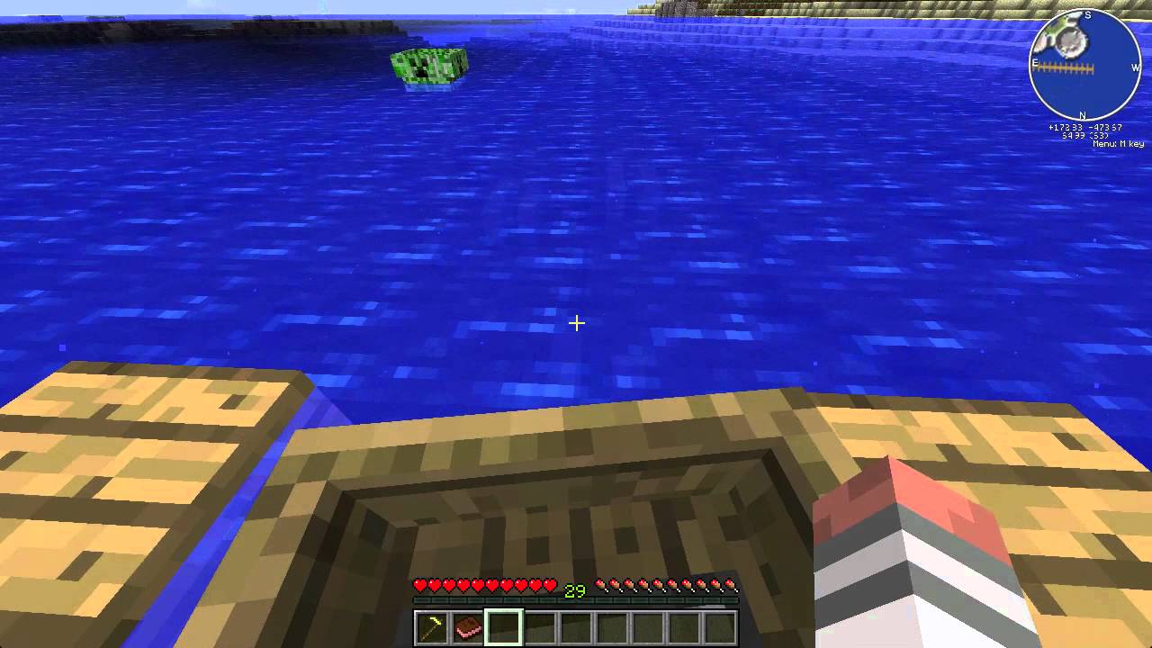 Extend Boat Mod! Cake & Creeper Boats! Minecraft 1.1 - YouTube