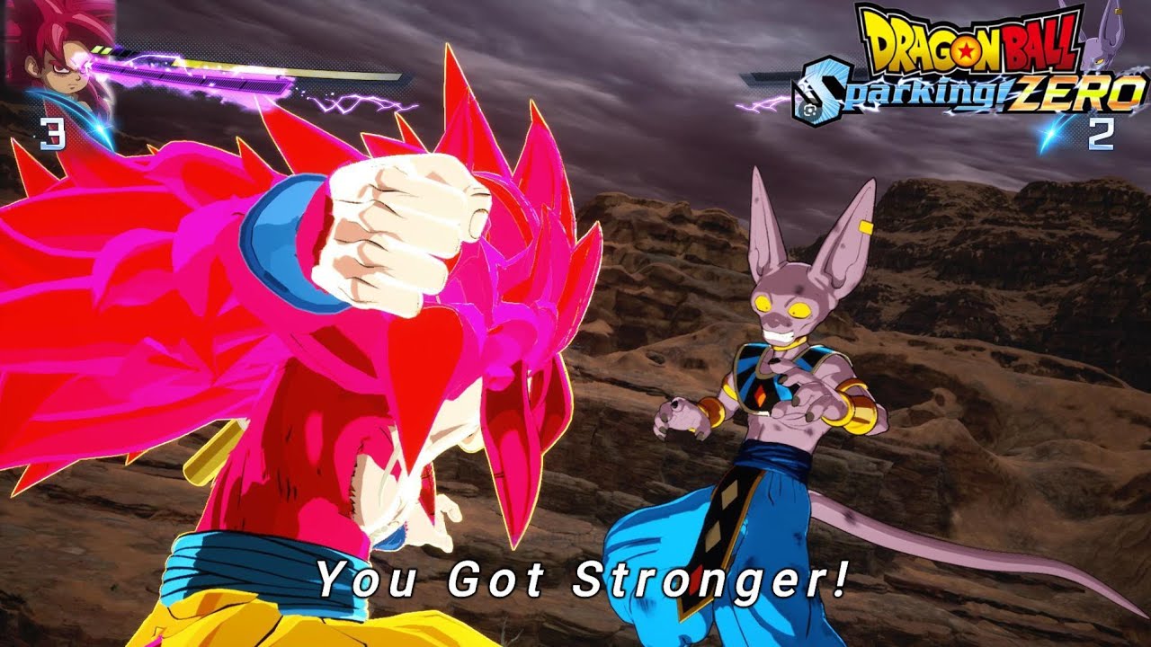 Daima ssj4 4 Goku Vs Lord beerus! Dragon Ball sparking zero - YouTube