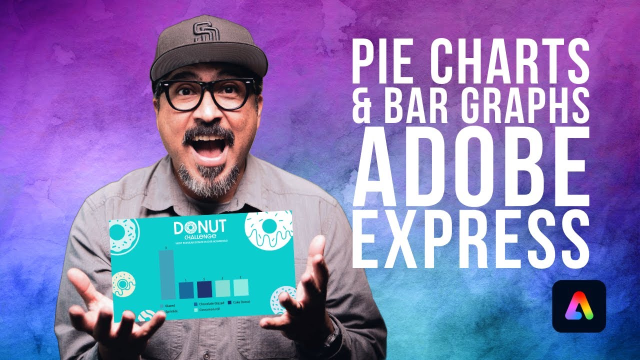 Create Colorful Data Visuals in Adobe Express - YouTube