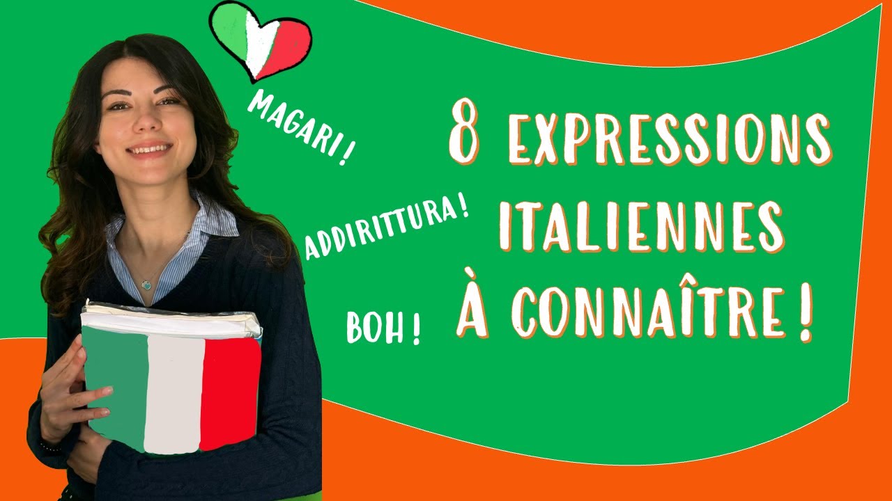 🇮🇹 8 expressions courantes à connaitre en italien - YouTube