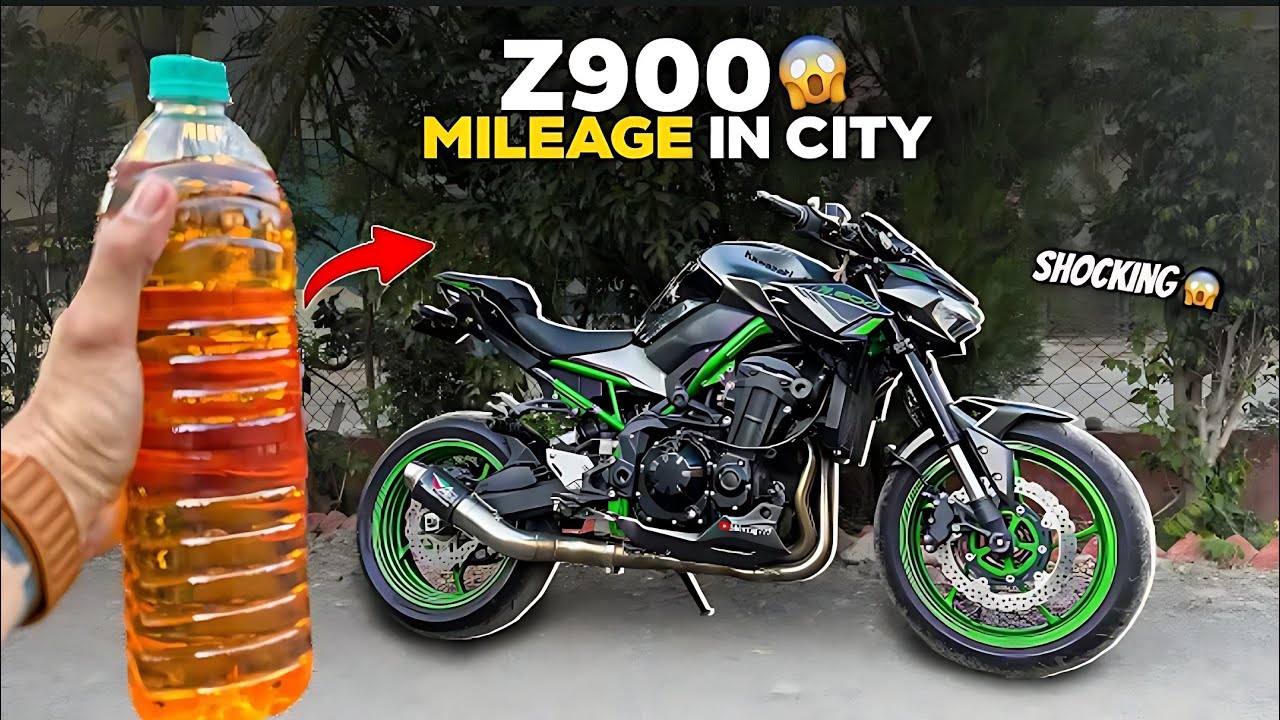 Kawasaki Ninja Z900 Mileage Test: Real-World Fuel Economy - YouTube