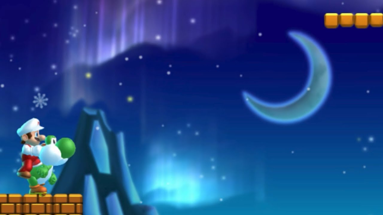 New Super Mario Bros U - All Yoshi Levels - YouTube