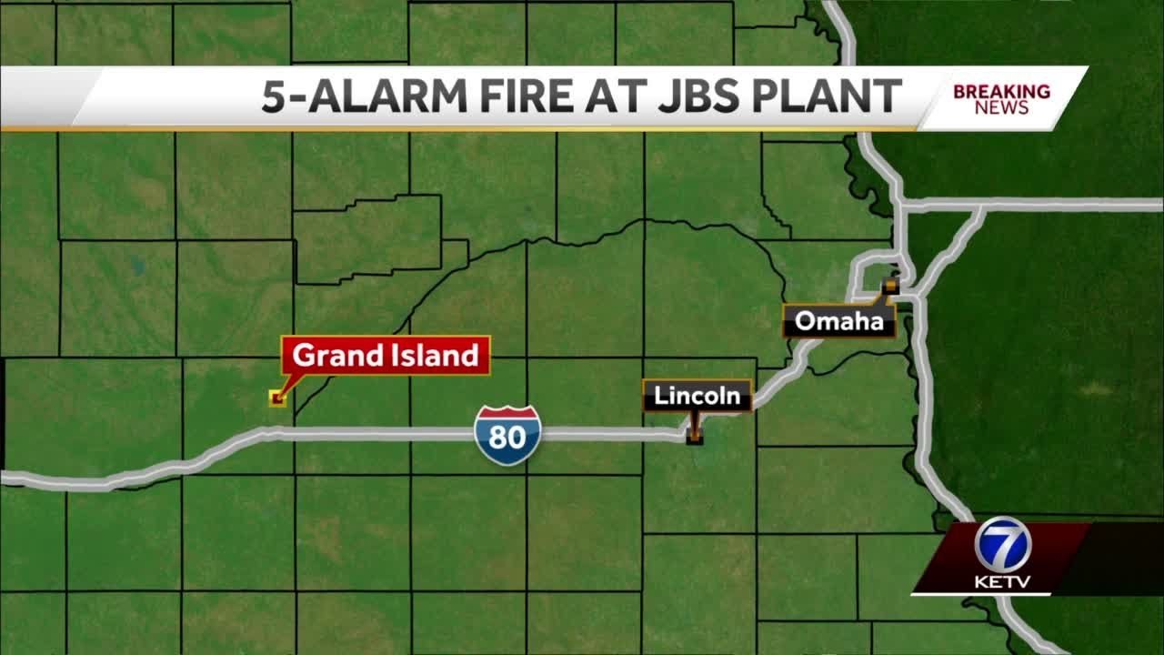 JBS plant fire - YouTube