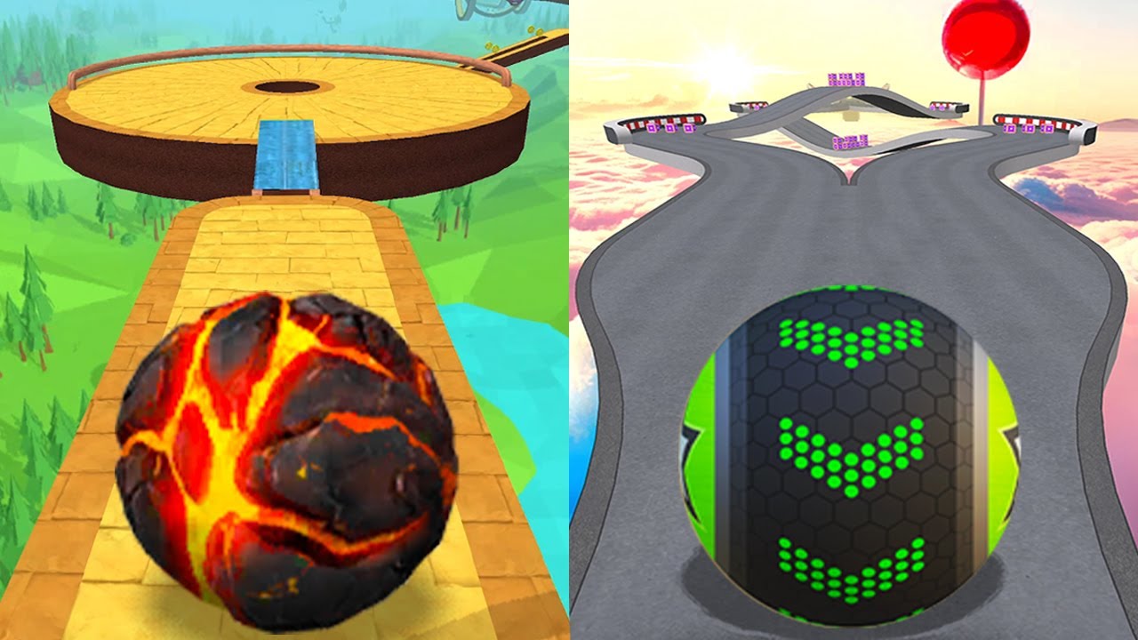🛑 Going Balls VS Rolling Ball Sky Escape,Rolling Balance Ball,Action ...