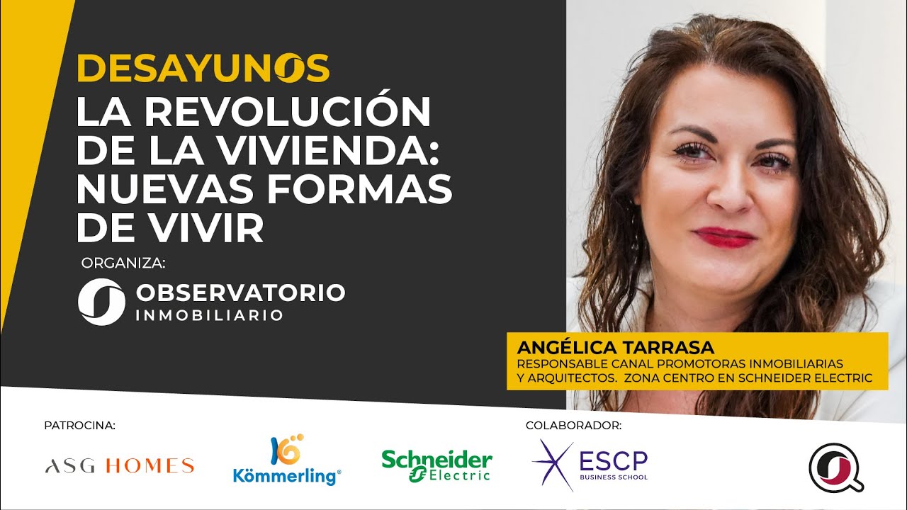 ANGÉLICA TARRASA | SCHNEIDER ELECTRIC | DESAYUNOS MAYO 2023 - YouTube