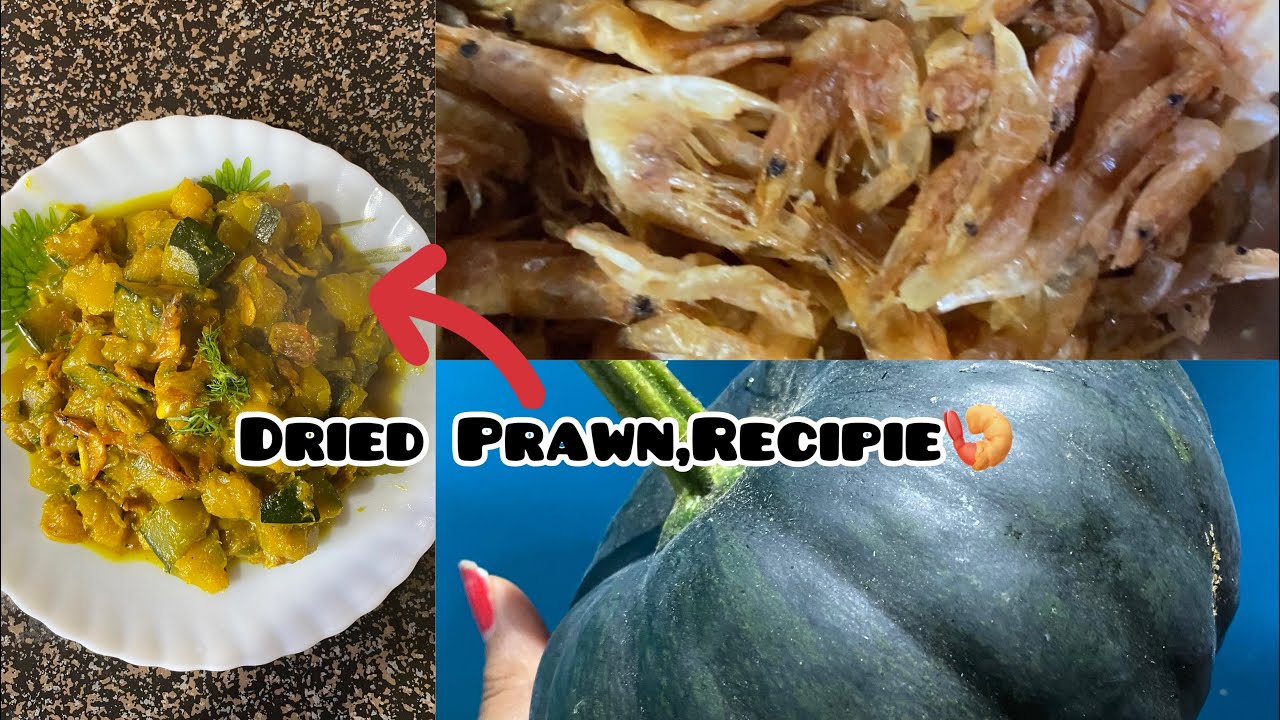 Dried Prawn Recipie🍤||Dried Prawn||Eecha Shutki|| - YouTube