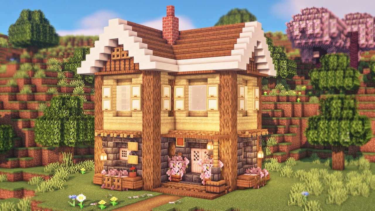 Cozy House Minecraft Build Cosy Cottage. Small Build After A Longer