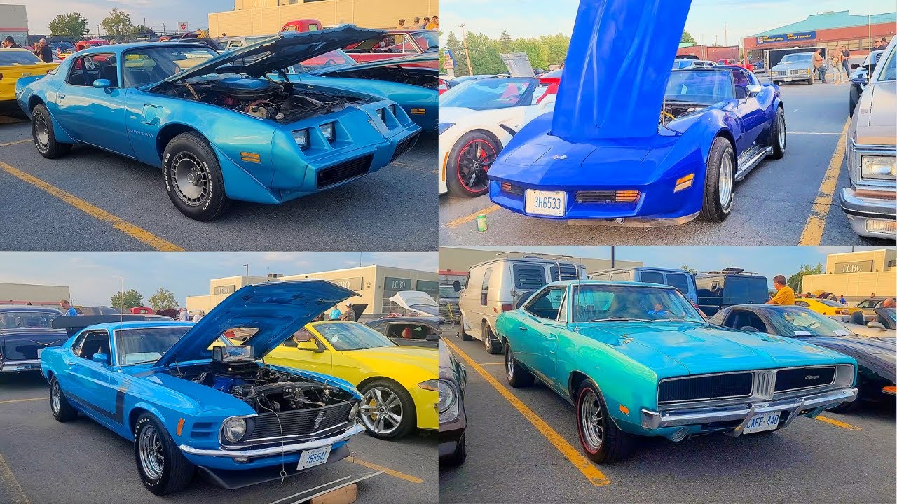 SO MANY BLUE CARS! ENTIRE BLUE CAR SHOW!? - YouTube
