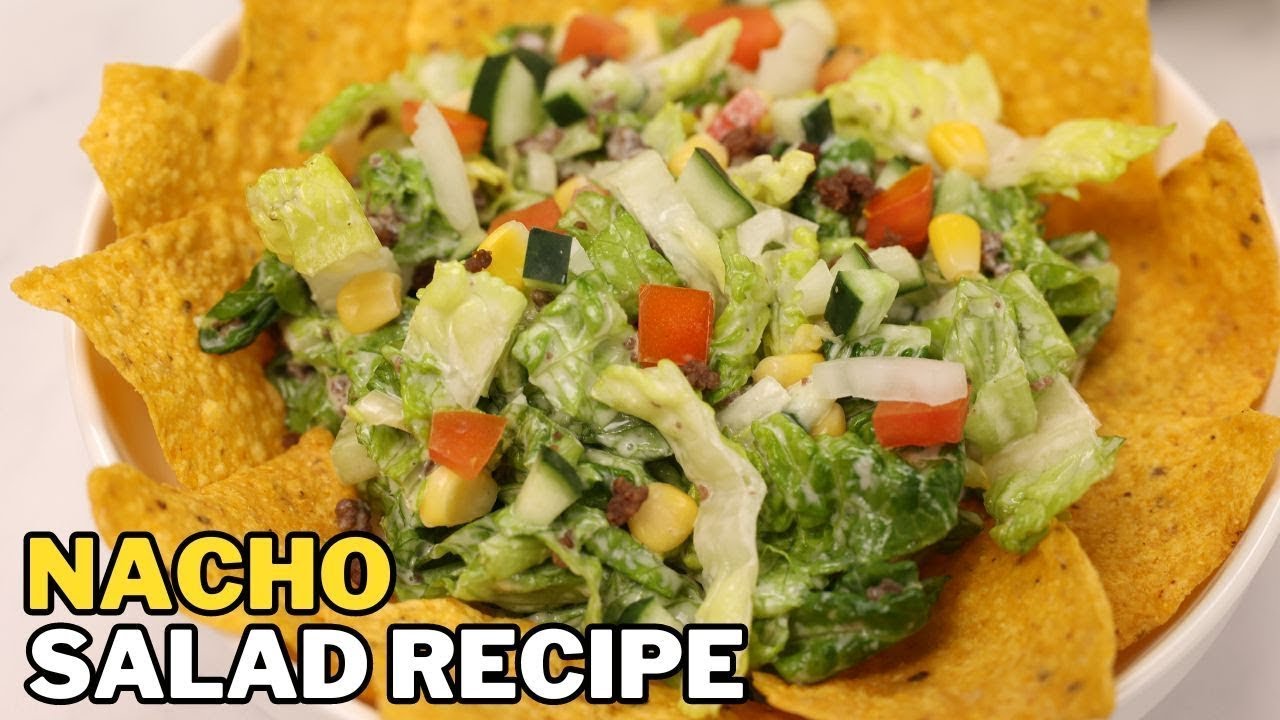 Trending Nacho Salad Recipe (from TIKTOK) - YouTube